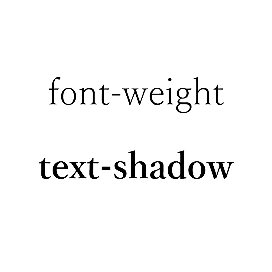 How to Make Text Bolder Using text-shadow in CSS, Beyond font-weight ...