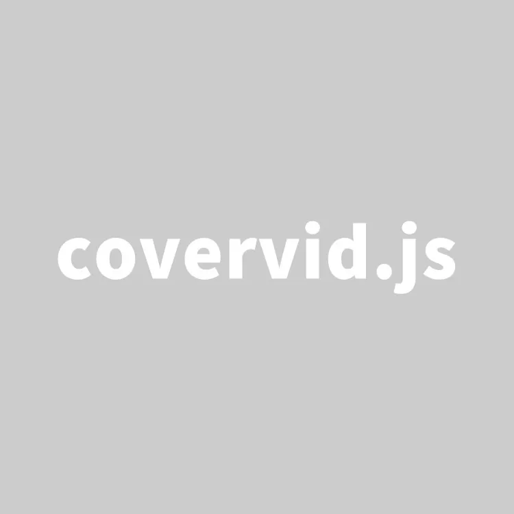 covervid.js Utilization Guide: How to Make Videos (MP4/WebM) a ...