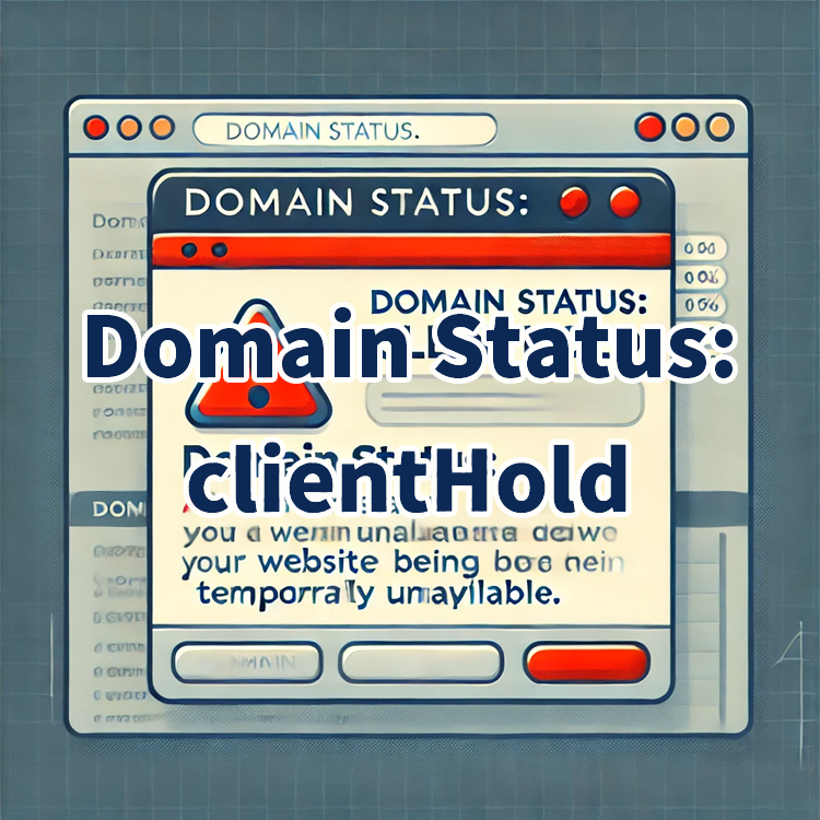 【解決】Domain Status: clientHold とは？原因と解除方法を詳しく解説！｜DAD UNION - エンジニア同盟